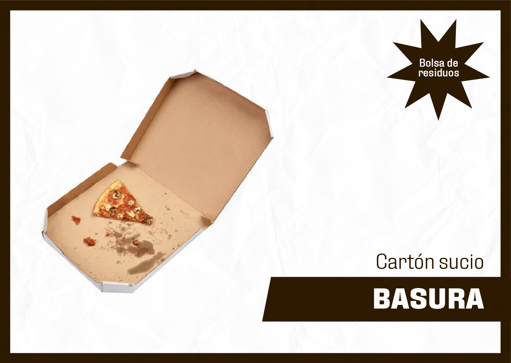 Cartón sucio – Urbana
